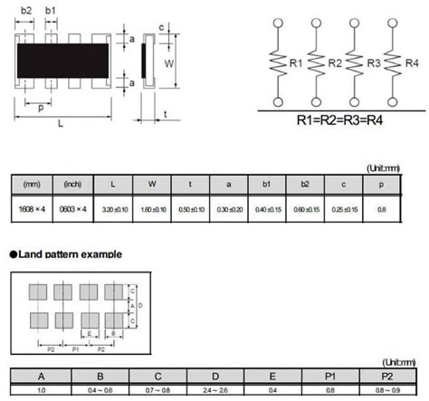 Smd Resistor Networks From Pmd Way