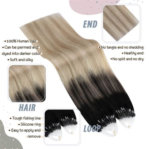 Micro Fusion Hair Extensions For Thin Hair To Add Volume And Length