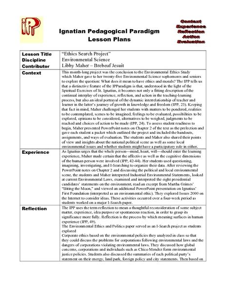 Ethics Search Project Lesson Plan For 10th 12th Grade Lesson Planet