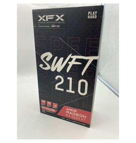 NEW XFX Speedster SWIFT AMD RX XT GB GDDR 그래픽 카드 티몬