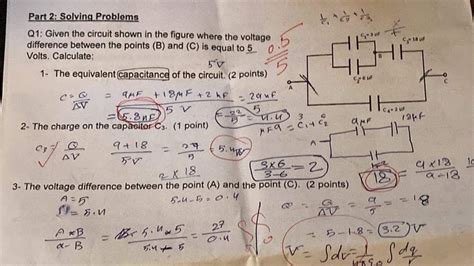 Solved Part Solving Problems Q Given The Circuit Shown Chegg