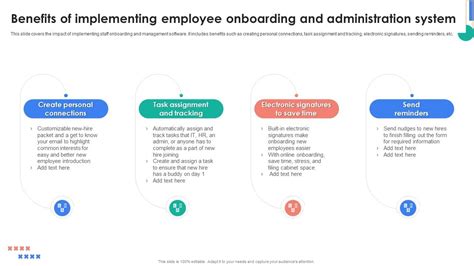 Hrms Rollout Strategy Benefits Of Implementing Employee Onboarding And