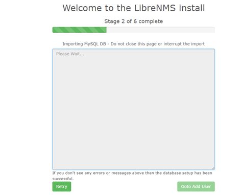 Problem With Starting Install Help Librenms Community