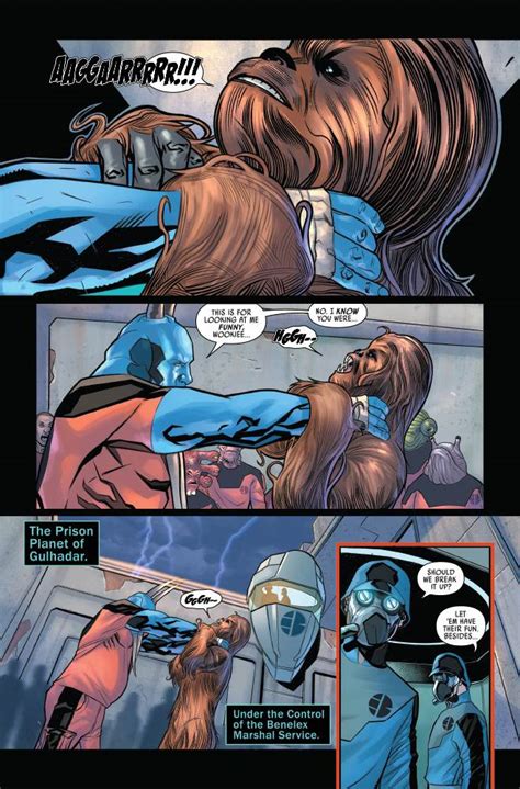 Comic Review Chewie Finds Himself Imprisoned With Maz Kanata In Star Wars Han Solo