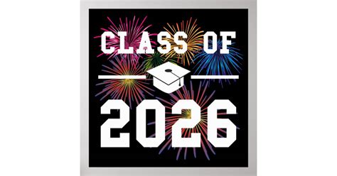 Class Of 2026 Senior Year Poster Zazzle