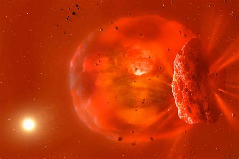 The First Ever Afterglow Of Huge Planetary Collision Captured In Outer Space