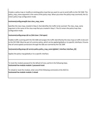 ASA CSC Module PDF