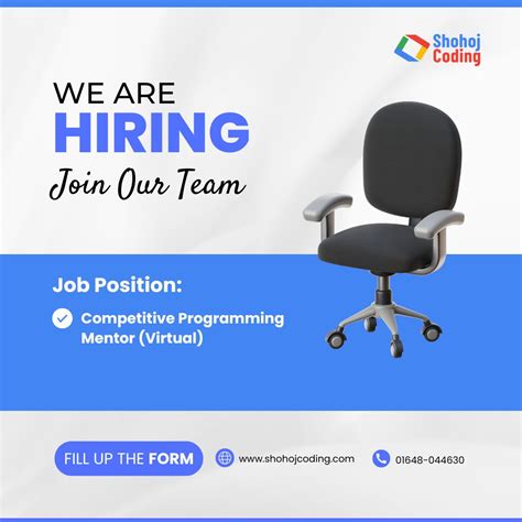 shohoj coding on linkedin job mentorship opportunity shohojcoding hiring mentor…