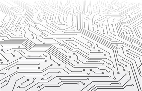 Premium Vector Circuit Board Motherboard Scheme In Perspective Digital Microchip Computer