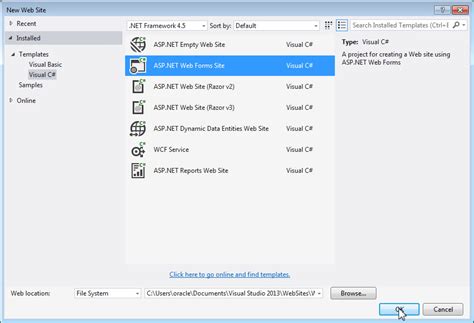 Building ASP NET Web Applications With Oracle Developer Tools For