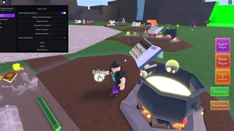 Roblox Wacky Wizards Script Gui Roblox New Auto Collect Ingredients