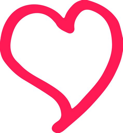 Hand Drawn Heart Icon Sign Design 10142164 Png