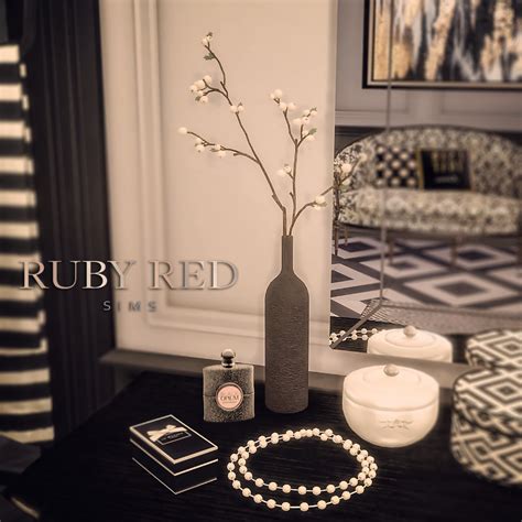 August Release CC Gift Free Ruby Red On Patreon Sims Sims Sims Cc Furniture