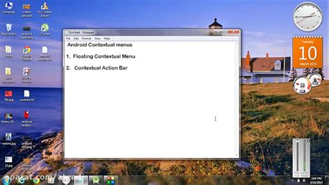 Android Studio Tutorial 24 Create A Floating Context Menu