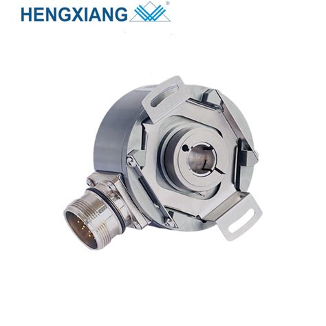 Hollow Shaft Rotary 19 Bits 32bits Single Turn Servo Motor Encoder Km55