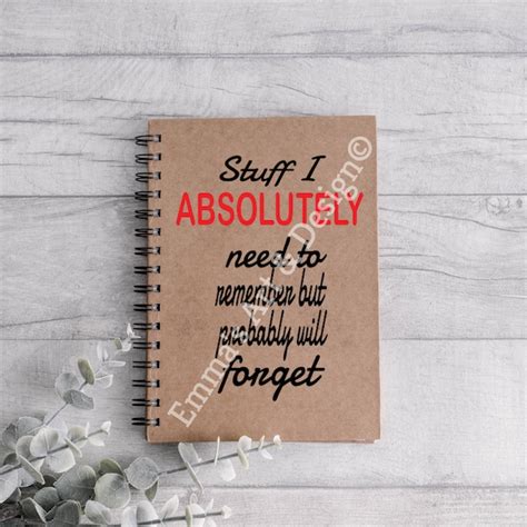 The Notebook Quote Etsy