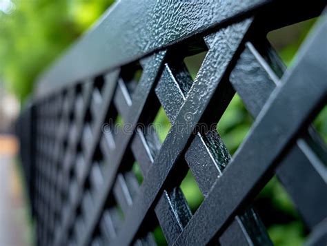 Metal Mesh Structure A Geometric Pattern Of Strength And Precision