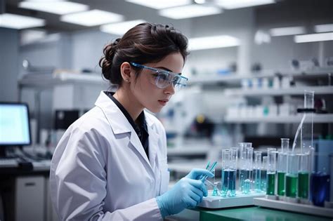 Premium AI Image Biochemistry Lab Exploration Premium AI Image Biochemistry Lab Exploration