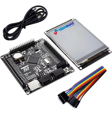 Kit Cortex M4 Stm32 Stm32f407vet6 Lcd Colorido 32 Ili9341