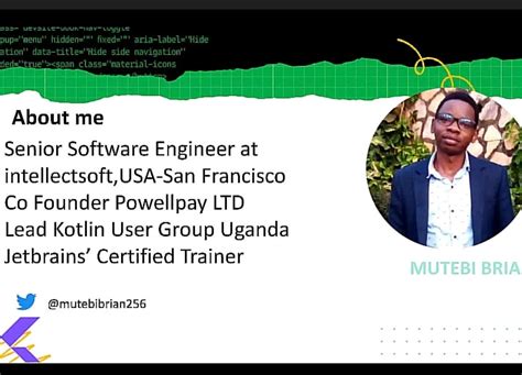 Bashir Kasujja On Linkedin Droidcon2023 Passionincoding