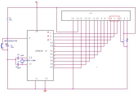 Controllerfromzero Atmega16lcd เริ่มเขียนโปรแกรมติดต่อ Lcd