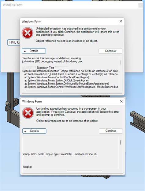 Solved Execute External Rule Through A Button In An Ilogic Custom Made
