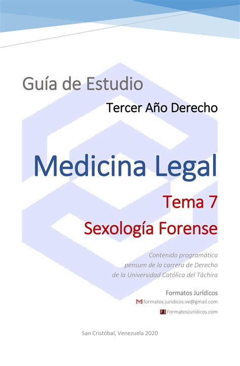 Solution Medicina Legal Sexologia Forense Studypool