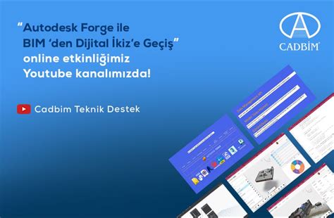Autodeskforge Autodeskbim Autodesk Onlineevent Autodesktürkiye