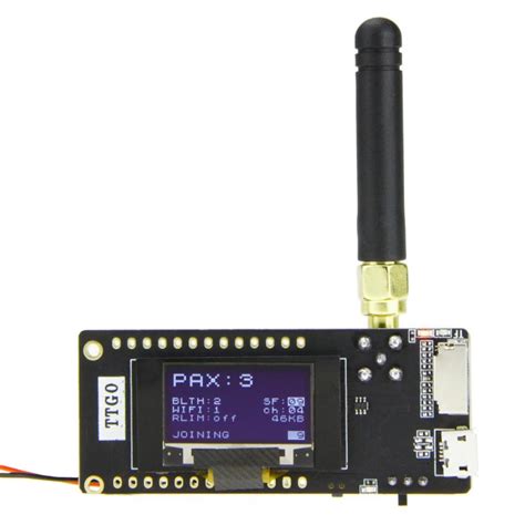 Ttgo Esp32 Lora32 Paxcounter 915mhz Oled Lorawan