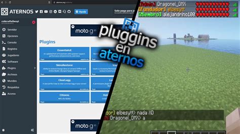 Guía Paso A Paso Cómo Añadir Plugins En Aternos Para Potenciar Tu