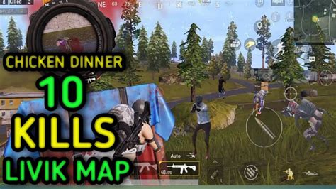 10 Kills Pubg Mobile Livik Map Solo Vs Duo Solo Vs Duo Chicken Dinner