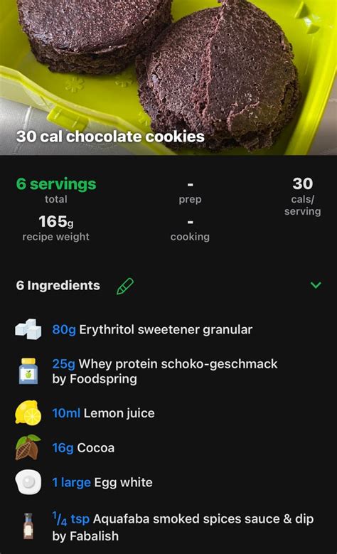 30 Calorie Cookies Turned Out Super Crunchy On The Outside And Soft On
