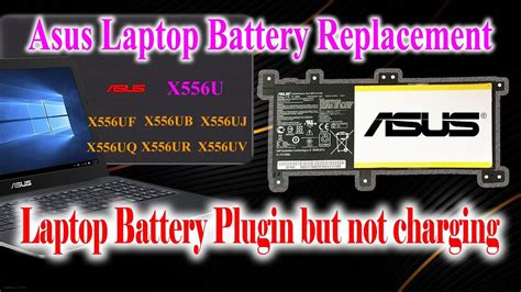 Asus Laptop Battery Replacement Easy Fix