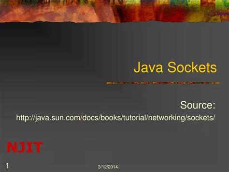 Ppt Java Sockets Powerpoint Presentation Free Download Id294981