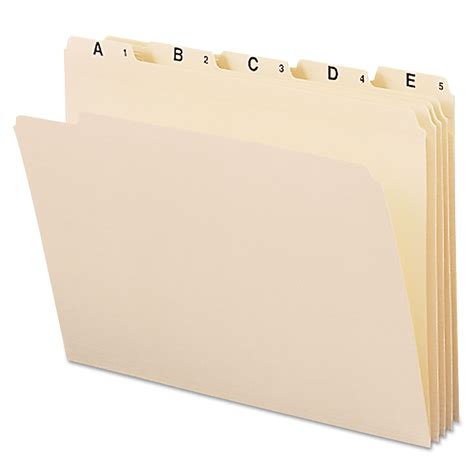 Indexed File Folder Sets By Smead® Smd11777