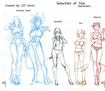 Seduction Of Size Muses Sex And Porn Comics