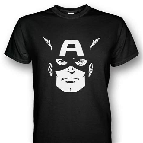 เสื้อยืด ลายกัปตันอเมริกา ซูเปอร์ฮีโร่ Shopee Thailand