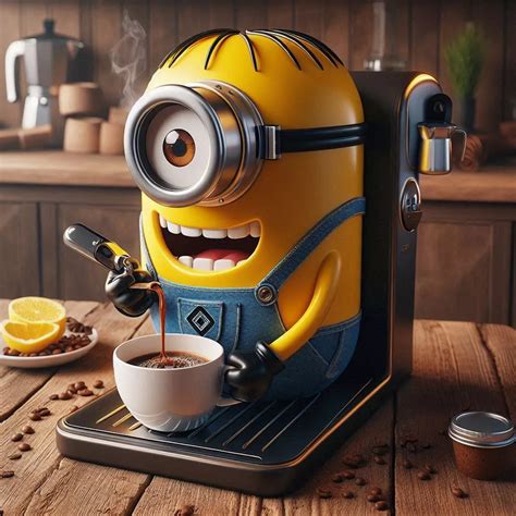 Minion Shaped Coffee Maker A Funny Design For Your Kitchen