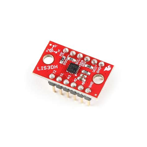 Triple Axis Accelerometer Breakout Lis3dh Accelerometer Module With Connectors Kamami On