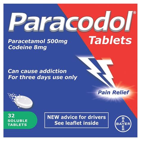 Paracodol Soluble 32 Tablets Paracodol Soluble Tablets