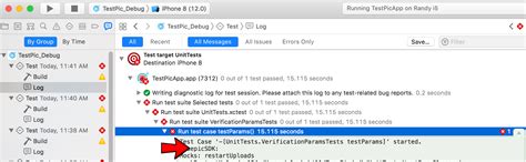 Ios Want To Stop The Debugging Console Clearing After Test Run During