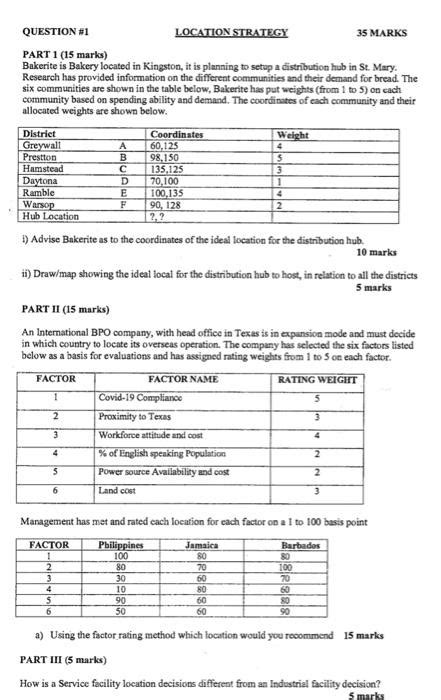 solved question 1 part 1 15 marks bakerite is bakery