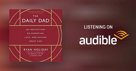 The Daily Dad Audiobook By Ryan Holiday