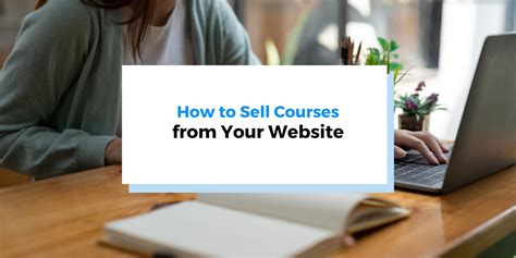how to sell online courses from your own website
