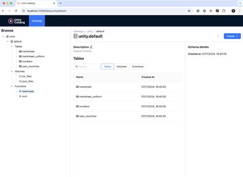 Quickstart Unity Catalog