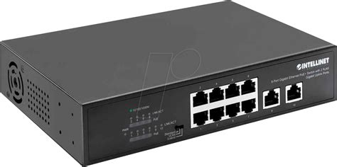Int 561402 Switch 10 Port Gigabit Ethernet Poe Bei Reichelt Elektronik