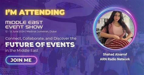 Shahad Al Sarraf On Linkedin Middle East Event Show 2024