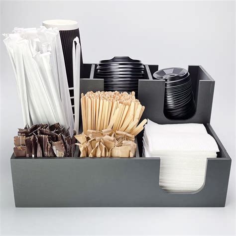 ᐉ Органайзер барный Datastrip на 8 отделений для стаканов крышек сахара салфеток БР08 гр