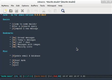 mu4e emacs based email client based on mu linuxlinks