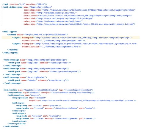 My Blog On Soa How To Pass A Soap Header In Bpel